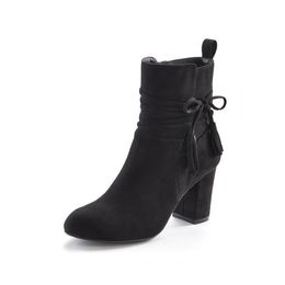 Lascana Stiefelette schwarz Gr. 36 f&uuml;r Damen