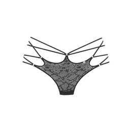 JETTE Tanga schwarz Gr. 44/46 f&uuml;r Damen. Figurbetont