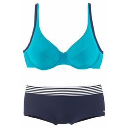 s.Oliver Set: B&uuml;gel-Bikini mehrfarbig Gr. 42 Cup F. Mit B&uuml;gel
