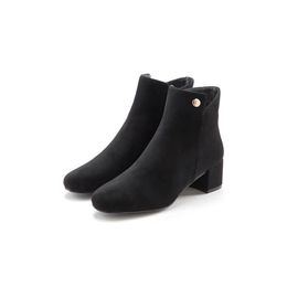 Lascana Stiefelette 'Sommerstiefelette' schwarz Gr. 38 f&uuml;r Damen