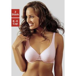 NUANCE BY LASCANA T-Shirt-BH beige Gr. 105B. Mit B&uuml;gel