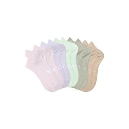 Kangaroos Sneakersocken 'Damen Sneaker Socken Kurze Socken Sportsocken Fitness Reisen Alltag' mehrfarbig Gr. 39-42 f&uuml;r Damen. Elastisch. Nachhaltig.