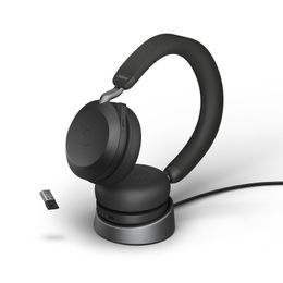 Jabra Evolve2 75 UC Stereo Headset On-Ear schwarz