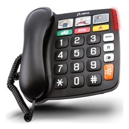 Olympia Gro&szlig;tastentelefon Senioren Extragro&szlig;e Wahltasten H&ouml;rger&auml;te kompatibel