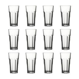 ich-zapfe Longdrinkgl&auml;ser, Trinkgl&auml;ser 12er-Set - Casablanca, 365 ml