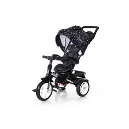 Lorelli Tricycle Neo 4 in 1 Luftreifen, Schiebestange, Sitz drehbar, verstellbar schwarz
