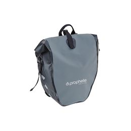 Prophete Seitenpacktasche, 100 % wasserdicht, reflektierende Elemente, mit Tragegriff, Volumen: 20 Liter, Farbe: grau