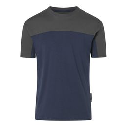 K&Uuml;BLER WORKWEAR K&uuml;bler T-Shirt SHIRTS dunkelblau/dunkelgrau L ; K&uuml;bler Workwear (5220 6206-4898-L)