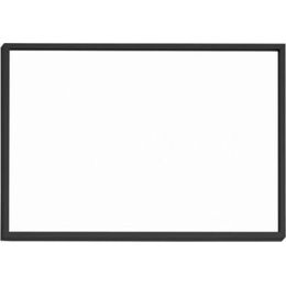 moedel T&uuml;rschild Madrid, DIN A6, Querformat, Aluminiumrahmen, Polyesterabdeckung, Klebemontage, B 150,5 x H 105,5 mm, schwarz