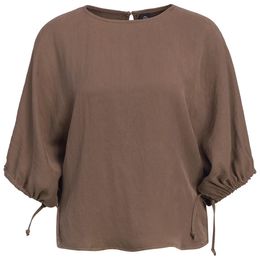 Gina Damen Bluse mit Fledermaus&auml;rmeln