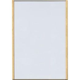 moedel Wandschild LMH, DIN A3, Hochformat, Holz- und Aluminiumrahmen, Klebe- oder Schraubmontage, B 308,5 x H 422,5 mm, bronze/Ahorn