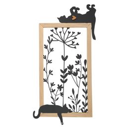 my home Wandbild mit Holzrahmen