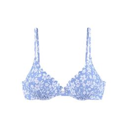 Vivance B&uuml;gel-Bikini-Top 'Leni' mehrfarbig Gr. 36 Cup A. Mit Druck. Mit B&uuml;gel