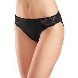 PETITE FLEUR BY LASCANA Jazz-Pants Slips mehrfarbig Gr. 56/58 f&uuml;r Damen. Mit Spitze, Schleife. K&ouml;rpernah. Nachhaltig.