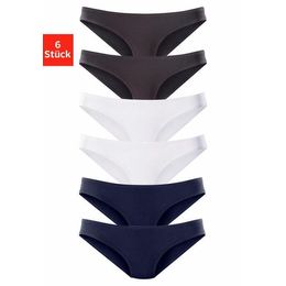 VIVANCE ACTIVE BY LASCANA Jazz-Pants Slips mehrfarbig Gr. 36/38 f&uuml;r Damen. K&ouml;rpernah