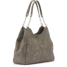 VIVANCE BY LASCANA Schultertasche 'Henkeltasche, Damentasche, Shopper, Einkaufstasche, Handtasche' grau Gr. f&uuml;r Damen