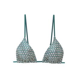 Copenhagen Studios Triangel-Bikini-Top 'Gianna' blau Gr. 40 Cup A/B. Ohne B&uuml;gel. Nachhaltig.