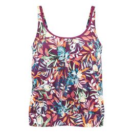 Venice Beach Oversize-Tankini-Top 'Cadu' rot Gr. 38. Ohne B&uuml;gel. Nachhaltig.