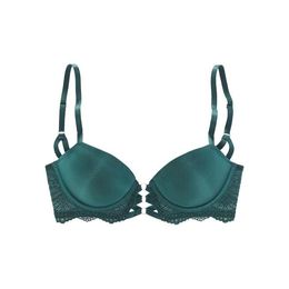 Lascana Push-up-BH 'Eleonora' tannengr&uuml;n Gr. 80A. Vergr&ouml;&szlig;ert Optisch Die B&uuml;ste und mit B&uuml;gel
