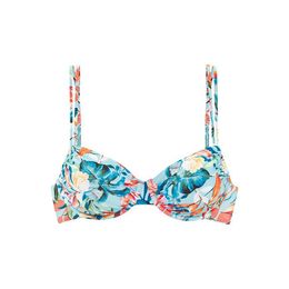 Venice Beach B&uuml;gel-Bikini-Top 'Caru' mehrfarbig Gr. 36 Cup F. Mit B&uuml;gel. Nachhaltig.