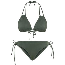 LSCN BY LASCANA Set: Triangel-Bikini 'Egitura' gr&uuml;n Gr. 46 Cup A/B. Ohne B&uuml;gel
