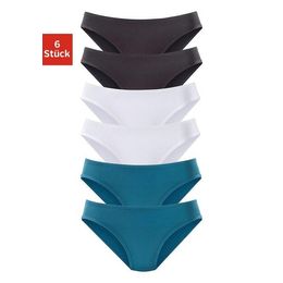 VIVANCE ACTIVE BY LASCANA Jazz-Pants Slips mehrfarbig Gr. 44/46 f&uuml;r Damen. K&ouml;rpernah