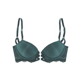 Lascana Push-up-BH 'Eleonora' tannengr&uuml;n Gr. 75B. Vergr&ouml;&szlig;ert Optisch Die B&uuml;ste und mit B&uuml;gel