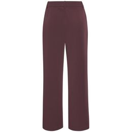 Lascana Anzughose rot Gr. 44 f&uuml;r Damen. Figurumspielend. Nachhaltig.