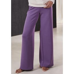 French Connection Loungehose lila Gr. 32/34 f&uuml;r Damen. Bequem