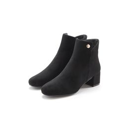 Lascana Stiefelette 'Sommerstiefelette' schwarz Gr. 36 f&uuml;r Damen