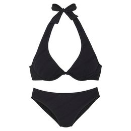 s.Oliver Set: B&uuml;gel-Bikini 'Naila' schwarz Gr. 36 Cup C. Mit B&uuml;gel