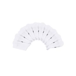 H.I.S. H.I.S Freizeitsocken 'Damen und Herren Atmungsaktiver Baumwollanteil; Business, Basic' wei&szlig; Gr. 47-48 f&uuml;r Damen. Elastisch. Nachhaltig.