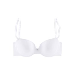 Lascana Push-up-BH beige Gr. 70B. Mit Integriertem Kissen und mit B&uuml;gel