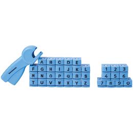 buttinette Locherset "Alphabet & Zahlen"