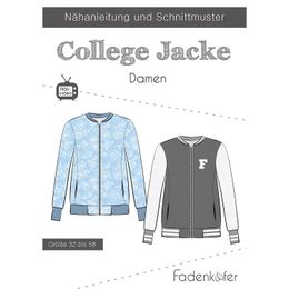Fadenk&auml;fer Fadenk&auml;fer Schnitt "College-Jacke" f&uuml;r Damen