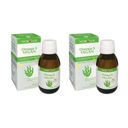 2x Norsan Omega-3 vegan fl&uuml;ssig 100 ml