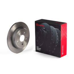 Brembo Bremsscheibe 08.N233.1X Gelocht 330mm 14mm f&uuml;r JEEP