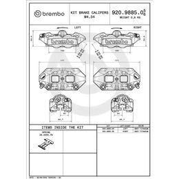 Brembo Bremssattel 920988506