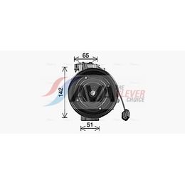 AVA QUALITY COOLING Kompressor, Klimaanlage hdak322 f&uuml;r HONDA