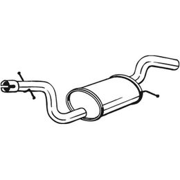 BOSAL Mittelschalld&auml;mpfer 220001 f&uuml;r VW