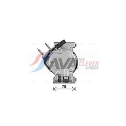 AVA QUALITY COOLING Kompressor, Klimaanlage fdak682 f&uuml;r Ford