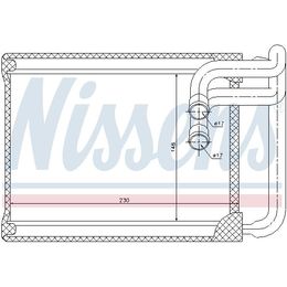 NISSENS W&auml;rmetauscher, Innenraumheizung 77622 f&uuml;r HYUNDAI