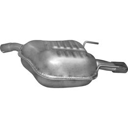 POLMO Endschalld&auml;mpfer 17636 hinten f&uuml;r Opel