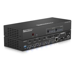 Blustream CMX42CS &ndash; 4&times;2 HDMI-2.0-Matrix, 4K, Audio-Breakout, EDID