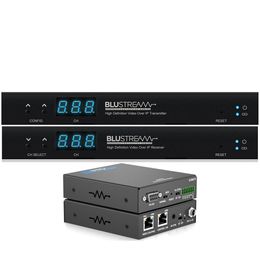Blustream IP50HD-KIT &ndash; 1080p Video-over-IP-System, Sender + Empf&auml;nger + Controller