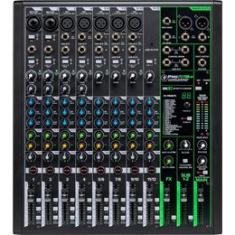 Mackie ProFX12v3, professioneller 12-Kanal Effektmixer mit USB - Analogmixer