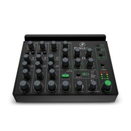 Mackie MobileMix, 8-Kanal Mixer mit USB Stromversorgung f&uuml;r A/V Produktion, Live Sound - Streaming Mixer