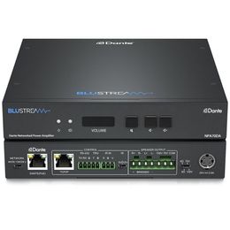 Blustream NPA70DA &ndash; Dante-Verst&auml;rker, 2&times;35 W / 70 W (100 V), DSP, PoE++