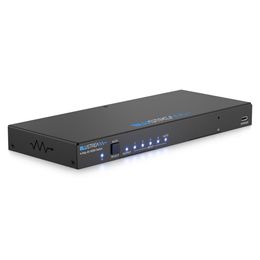 Blustream SW41AB-V3 &ndash; 4:1 HDMI-2.0-Switcher, 4K, Audio-Breakout, TCP/IP Remote