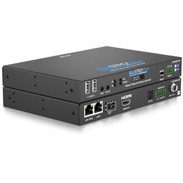 Blustream IP350UHD-RX &ndash; 4K Video-over-IP-Empf&auml;nger, 1 GbE, Dante
